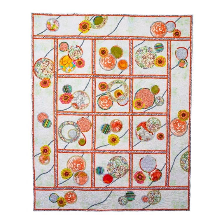 Circle Celebration Quilt Pattern - A Quilt As You Go quilt