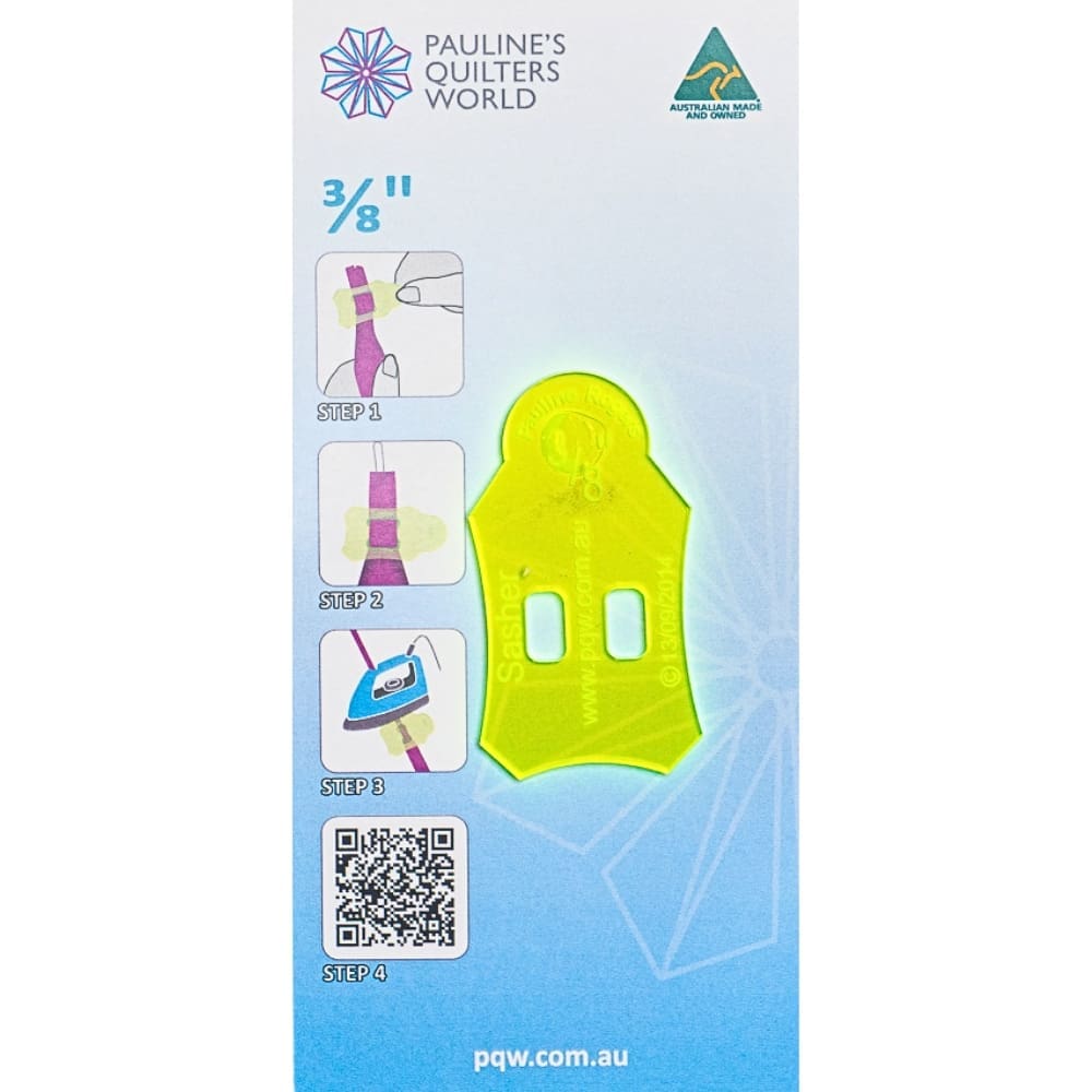 3/8" Sasher | Pauline's Quilters World - Quilt As You Go